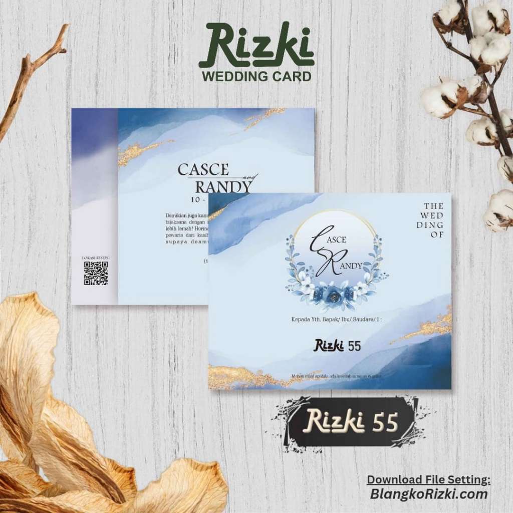 Jual Kertas Blangko Undangan Pernikahan Merk Rizki 55 Terbaru Viral ...