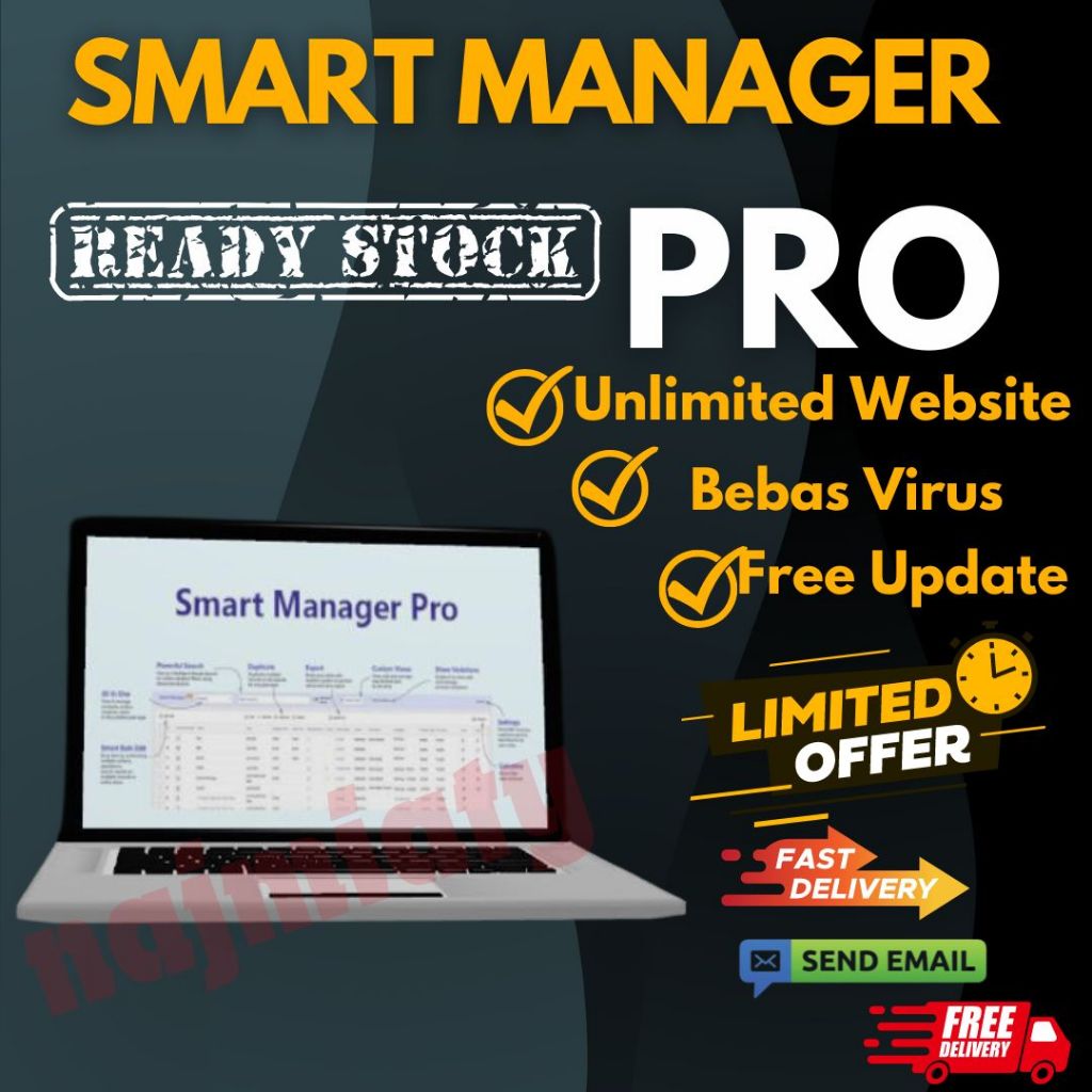Jual Smart Manager Pro - Plugin WooCommerce Bulk Edit & Manajemen Stok ...