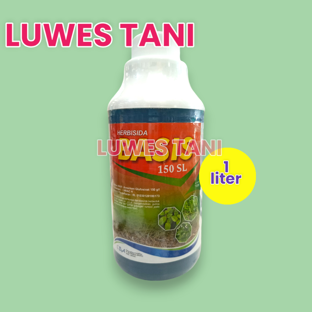 Jual Herbisida BASIS 150 SL Ammonium glufosinat herbisida lulangan | Shopee Indonesia