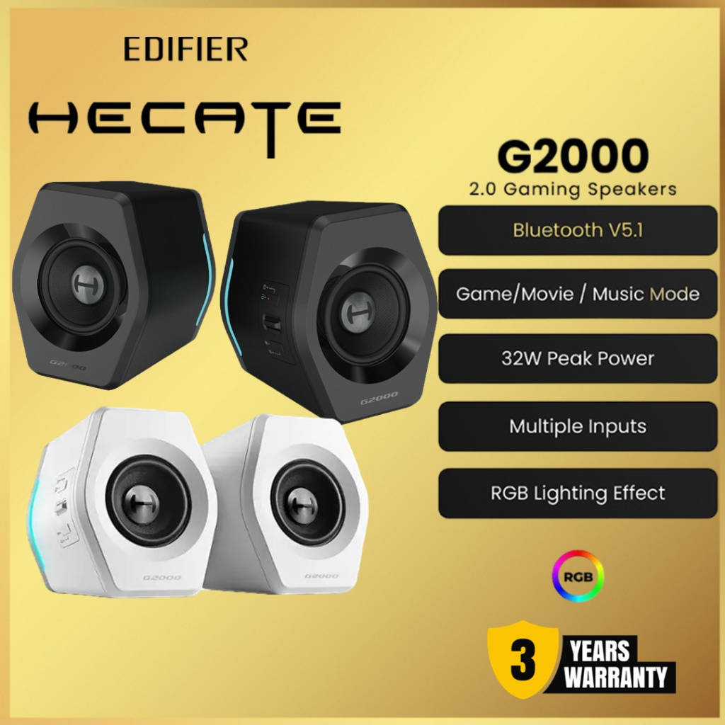 Jual Hecate Edifier G2000 2.0 Gaming speaker G 2000 | Shopee Indonesia
