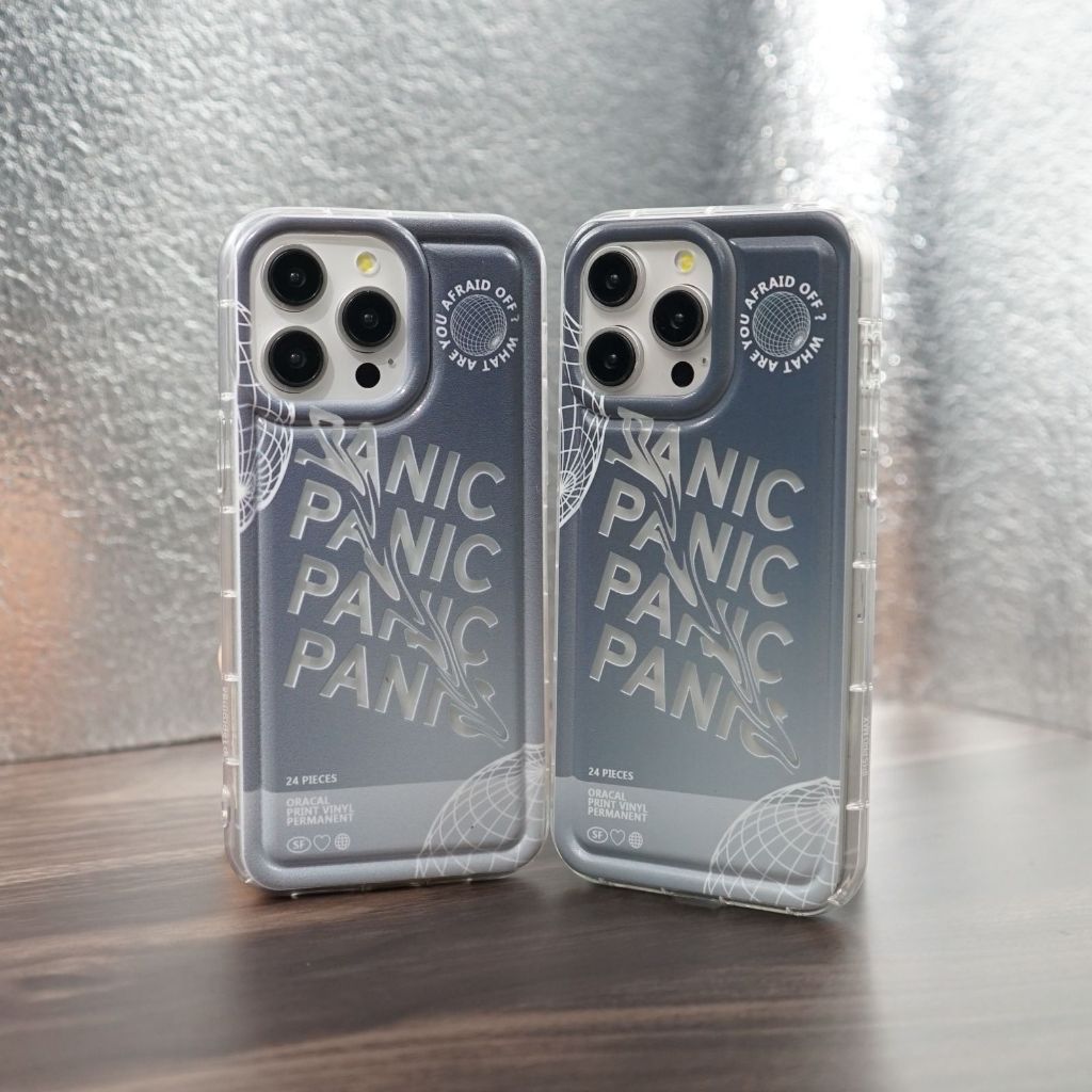 Jual Softcase Hp Transparan Panic Art untuk semua tipe hp Casing ...