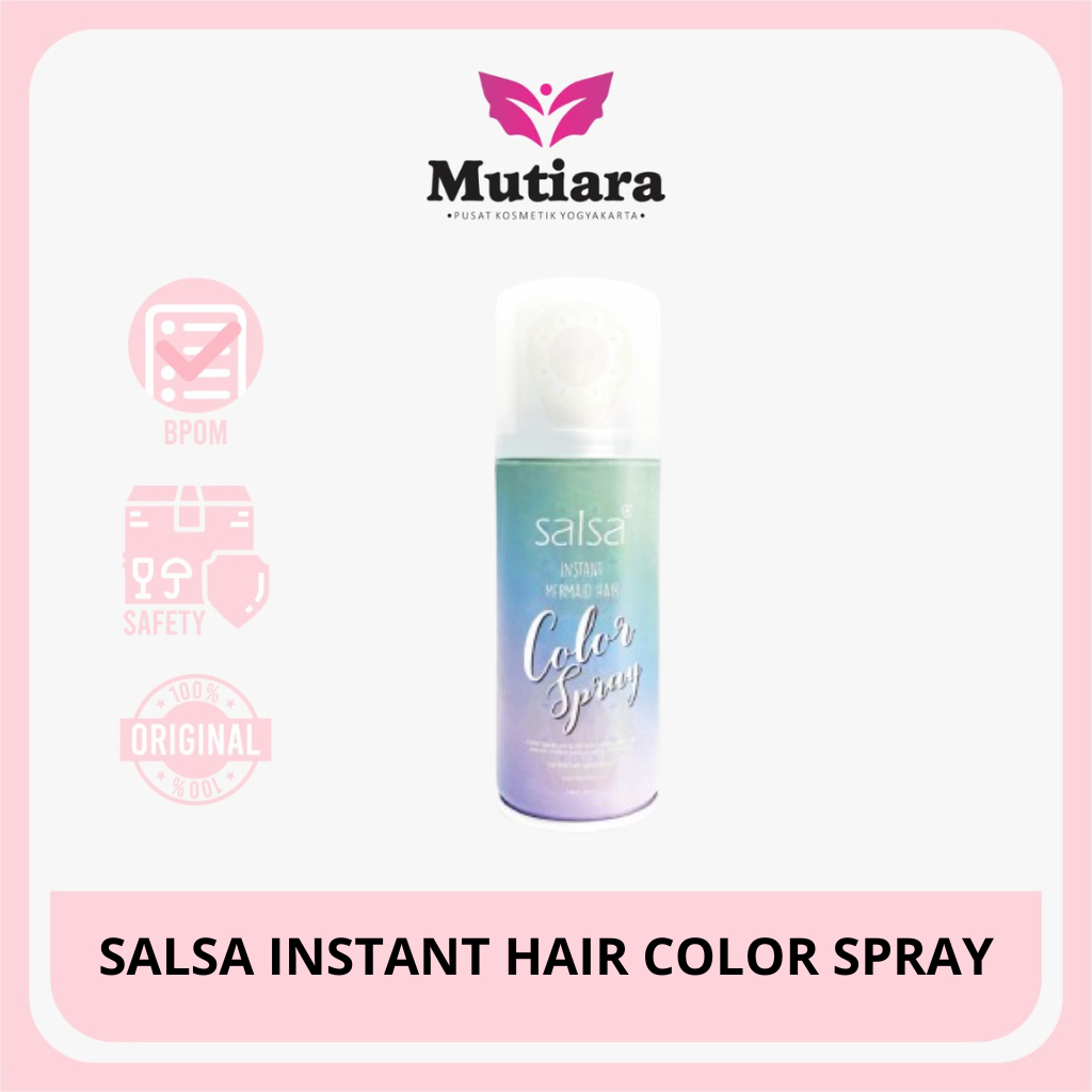 Jual SALSA INSTANT HAIR COLOR SPRAY 80ML | Shopee Indonesia