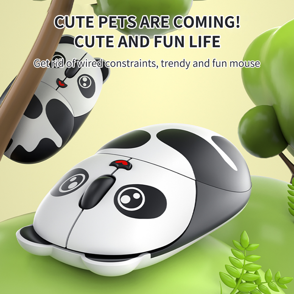 Jual Acer M36 Wireless Mouse Lucu Panda Mouse Suara Ringan 2.4G ...