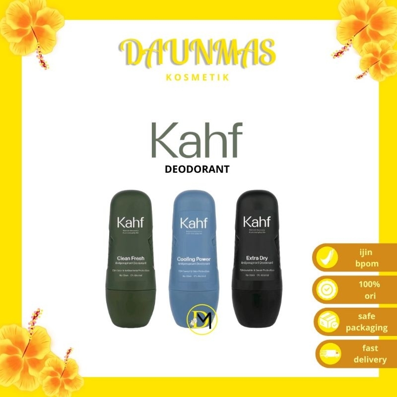 Jual KAHF Antiperspirant Deodorant / Roll On 45Ml | Shopee Indonesia