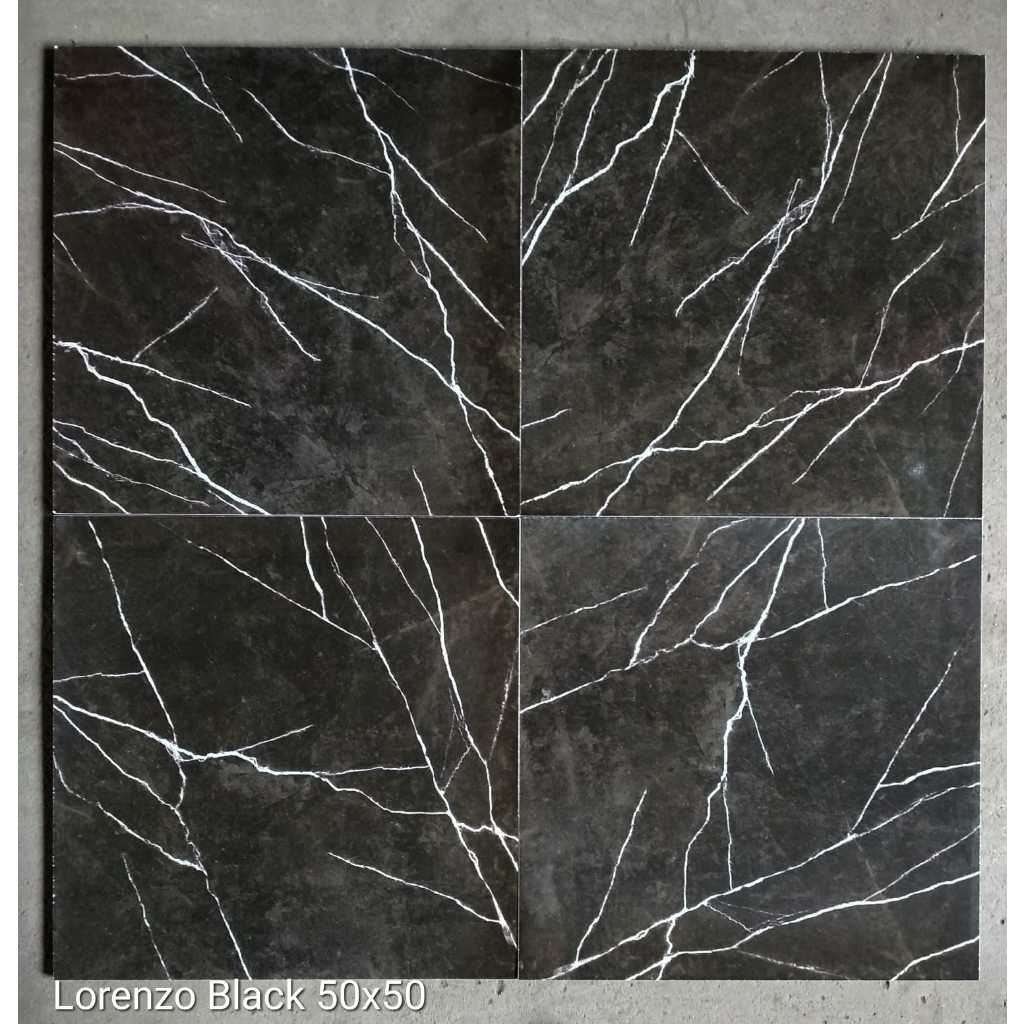 Jual KERAMIK LANTAI GLOSSY 50X50 PLATINUM LORENZO KW B (CUTTING ...