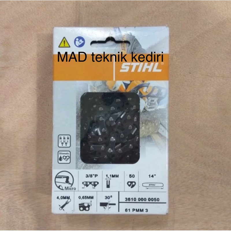 Jual Rantai Chainsaw STIHL MS-170 14” original ASLI 100% | Shopee Indonesia