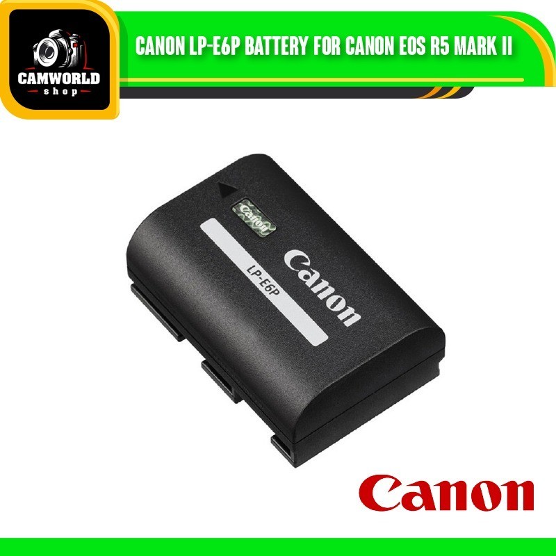 Jual Canon LP-E6P Battery for Canon EOS R5 Mark II | Shopee Indonesia