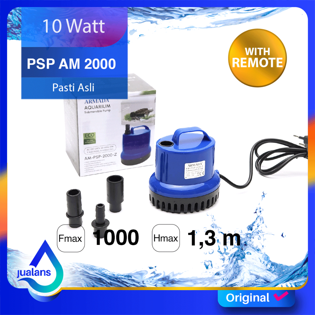 Jual Pompa Aquarium ARMADA AM PSP 2000 Water Pump 1000 Lph | Shopee Indonesia
