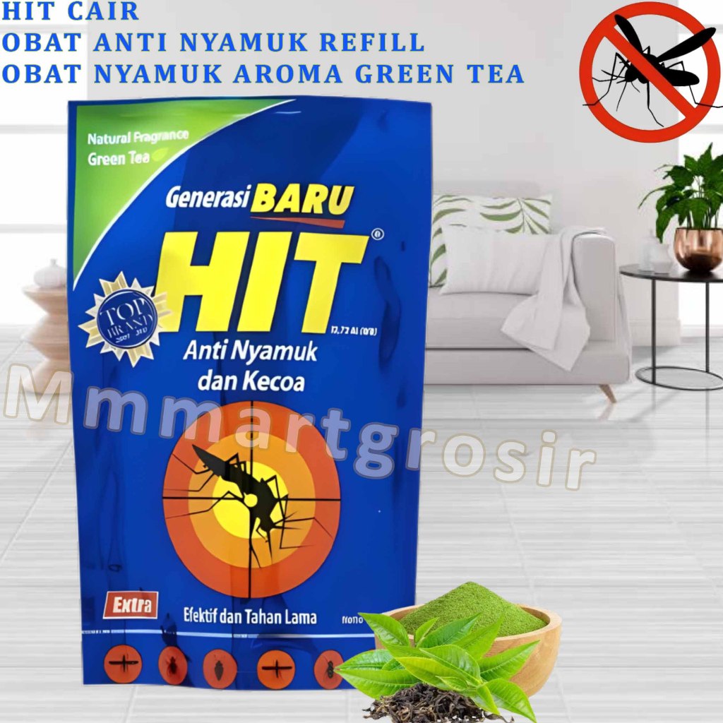 Jual Hit / Obat Anti Nyamuk Refill / Obat Nyamuk Aroma Green Tea ...