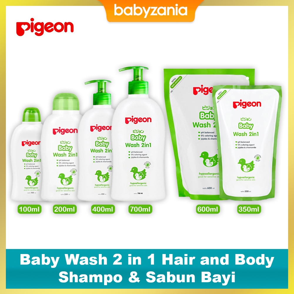 Jual Pigeon Baby Wash 2 in 1 Hair and Body Shampo & Sabun Bayi | Shopee ...