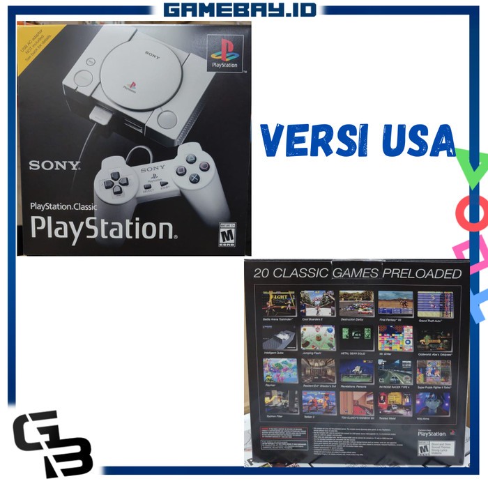 Jual USA VERSION / REGION USA Playstation Classic / Ps Classic / Ps1 ...