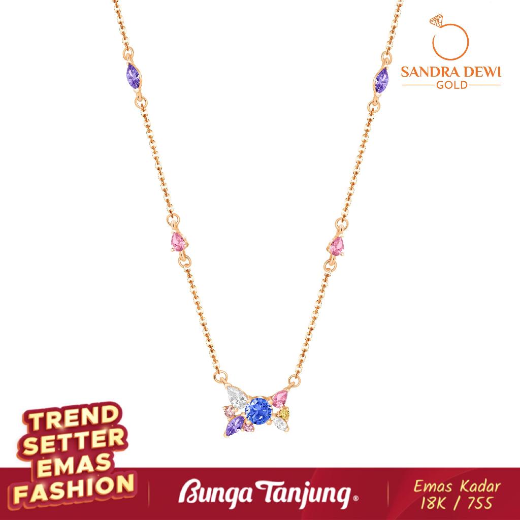 Jual KALUNG AURA - SDW GOLD - EMAS 18K - BUNGA TANJUNG GOLD | Shopee ...