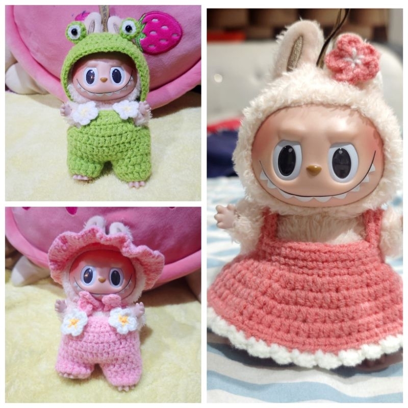 Jual READYSTOCK Labubu outfit baju labubu labubu clothes OOTD Labubu ...