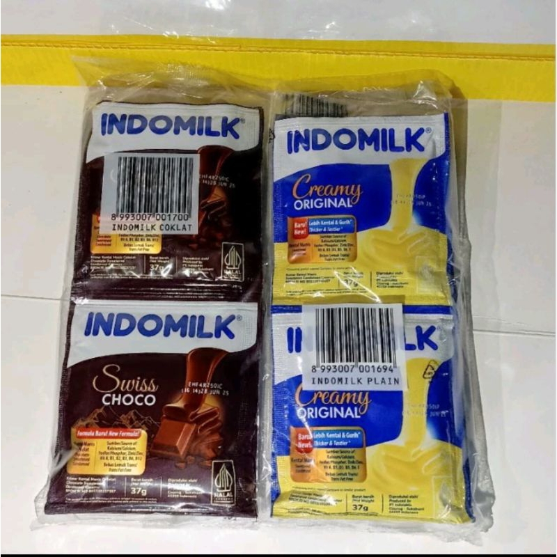 Jual SUSU KENTAL MANIS INDOMILK NEW VARIAN (RASA VANILA DAN RASA COKLAT ...
