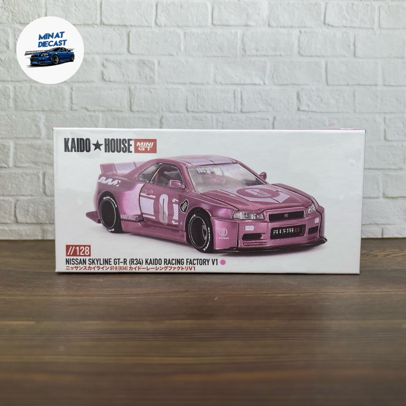 Jual Mini gt kaido house r34 pink | Shopee Indonesia