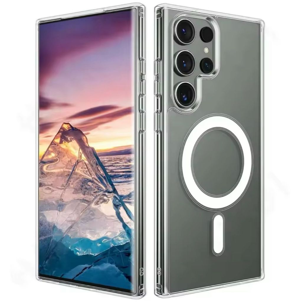 Jual Casing Clear Case Magsafe SAMSUNG S22 S22 PLUS S22 ULTRA S23 S23FE ...
