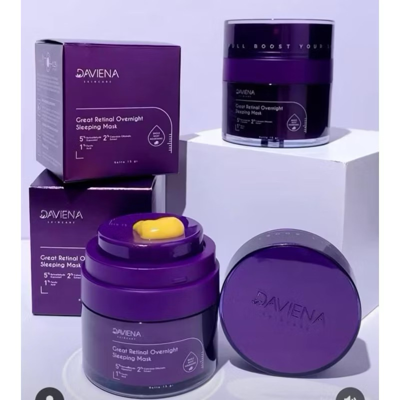 Jual ZONA CANTIK - [LANGSUNG KIRIM] DAVIENA SKINCARE GREAT RETINAL ...