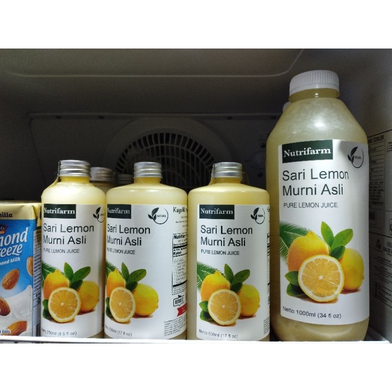 Jual Nutrifarm - Sari Lemon Original 250ml/500ml/1L | Shopee Indonesia