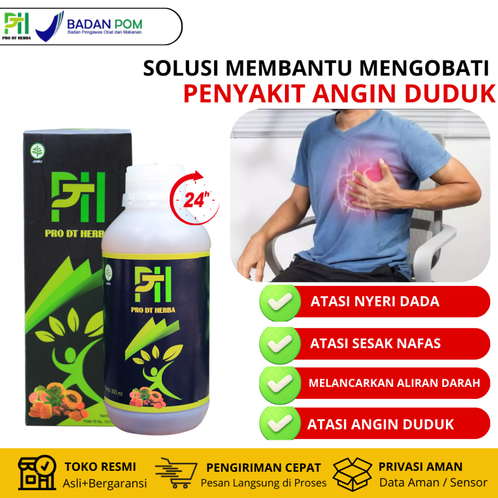 Jual Obat Angin Duduk Herbal Angina Nyeri Dada Keringat Dingin Mual ...