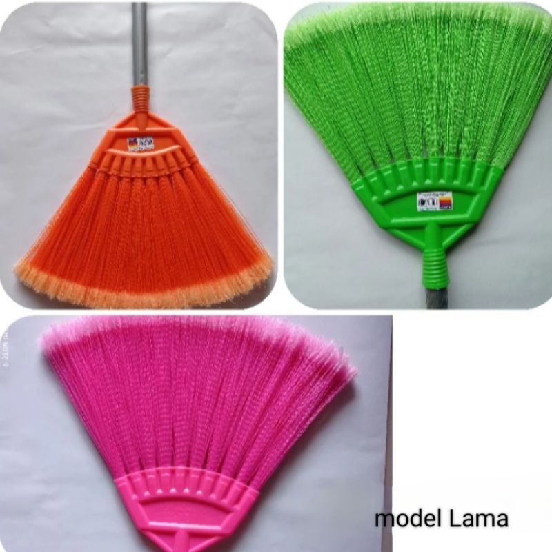 Jual Sapu Lantai Nagata 341 Bahan Nilon / Sapu Senar Warna | Shopee ...