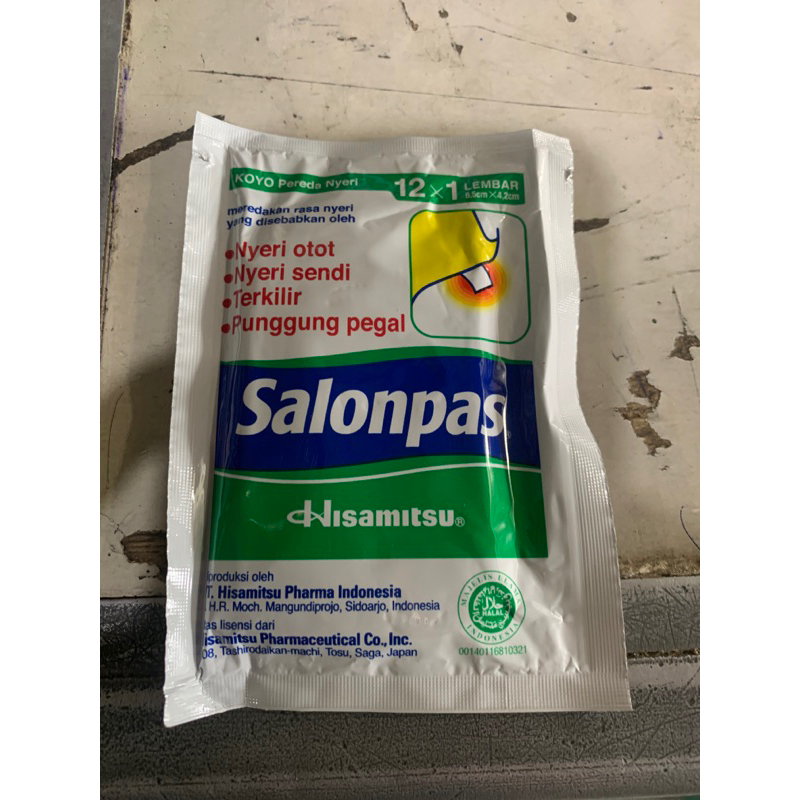 Jual Koyo Salonpas 1 sachet isi 12 lembar (8,5cm x 4,2cm) | Shopee ...