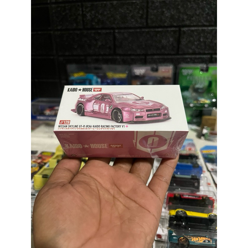 Jual Kaido House Nissan Skyline GT-R R34 PINK Kaido Racing Factory V1 ...