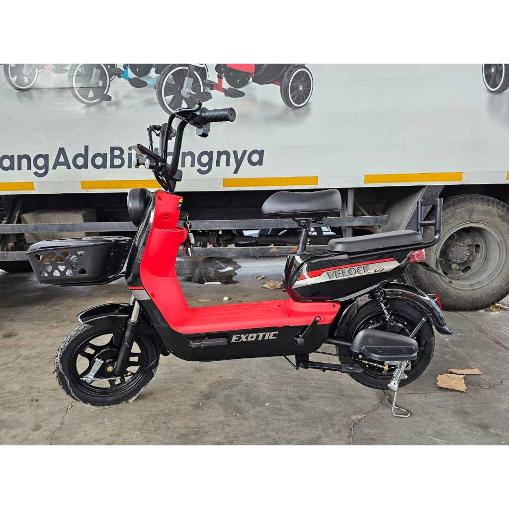 Jual sepeda listrik exotic veloce v1 new garansi resmi | Shopee Indonesia