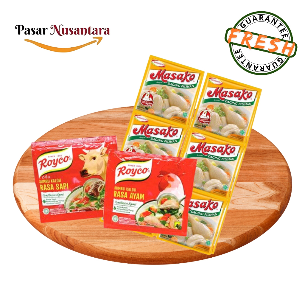 Jual Masako / Royco 1 Renceng - Pasar Nusantara | Shopee Indonesia