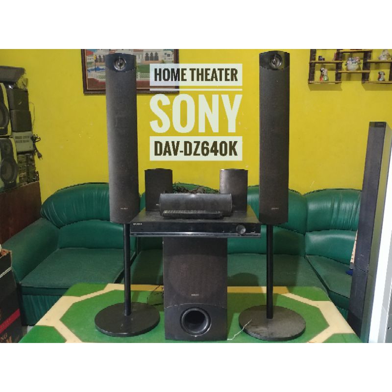 Jual Sakset Home Theater 5.1 SONY DAV-DZ640K Power 1000 watt RMS ...