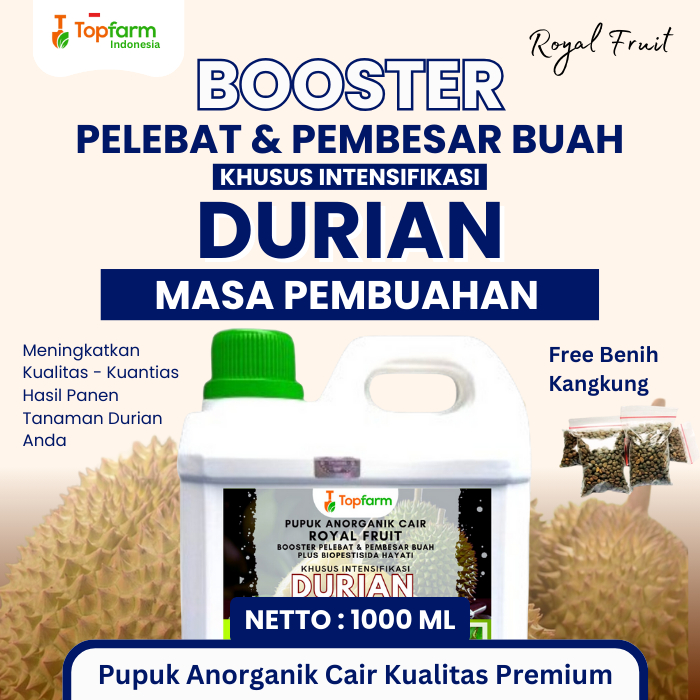 Jual Pupuk Buah Durian Cepat Berubah / Pupuk Tanaman Khusus Durian / Pupuk Durian Agar Cepat ...
