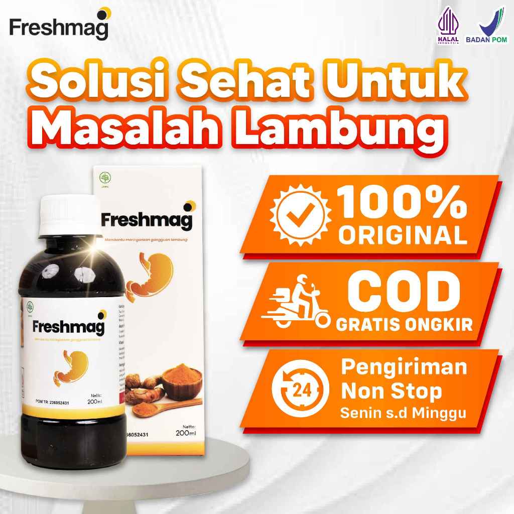 Jual Freshmag Madu Lambung Original - Solusi Ampuh Asam Lambung , Maag , dan Gerd | Shopee Indonesia
