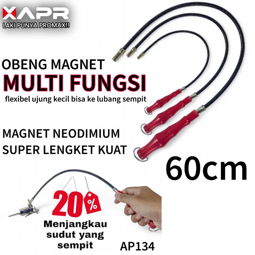 Jual RAJA OBENG MAGNET FLEXIBEL MULTIFUNGSI APR AP134 tools pickup ...