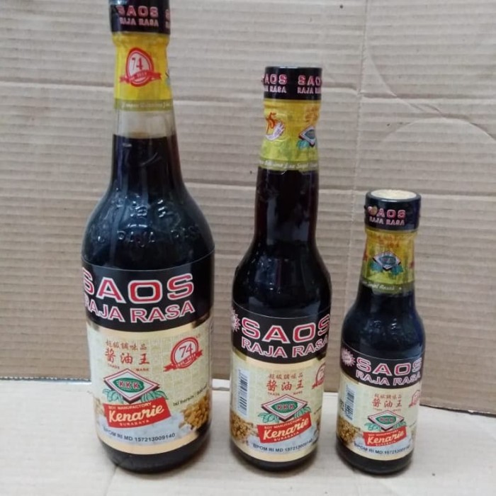 Jual Saos Raja Rasa Kecap KKK Cap Kenarie 150ml / 300ml / 600ml ...