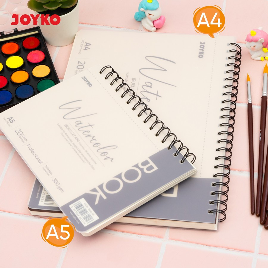Jual Watercolor Book Joyko / Buku Cat Air 300gsm WLBK-2600 ALAT TULIS ...
