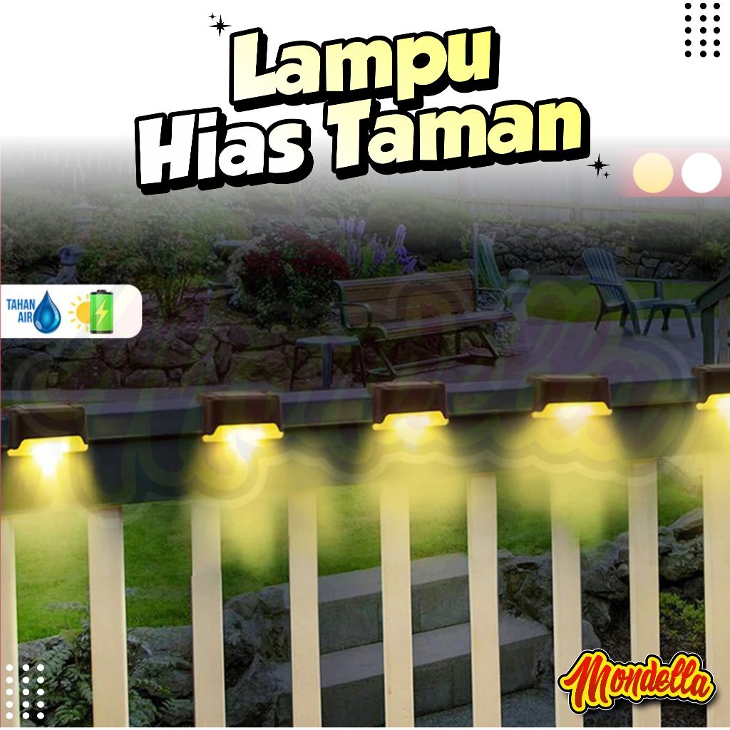 Jual Lampu Tangga Sudut Jalan Atap Tenaga Surya Panel Solar Cell ...