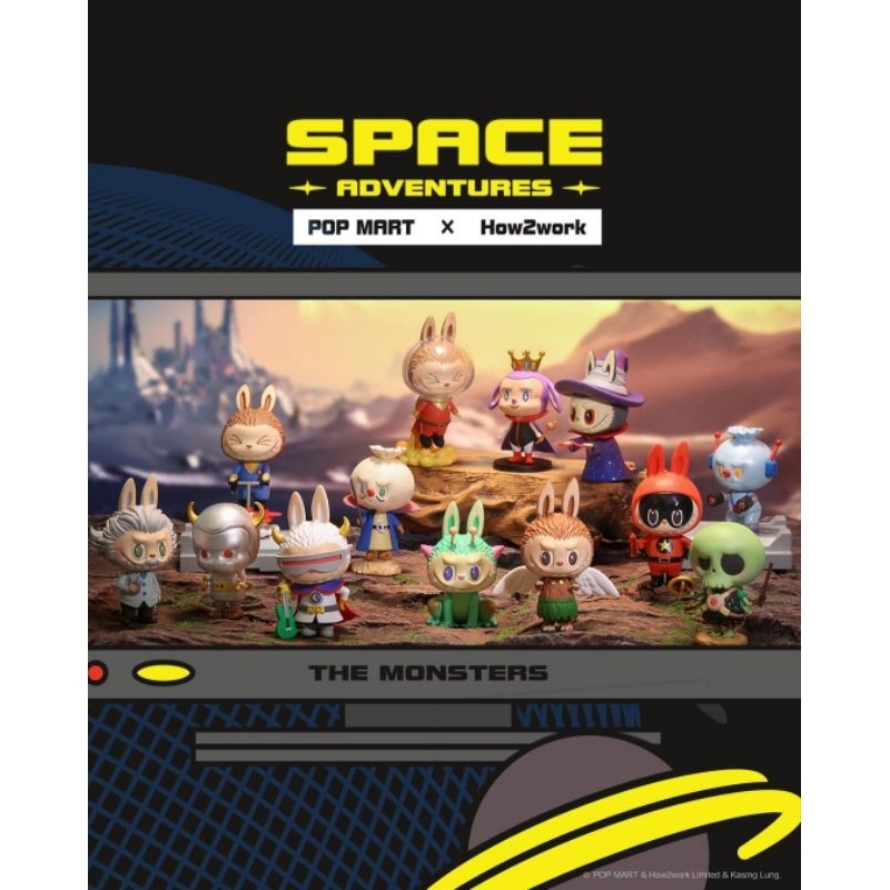 Jual Pop Mart Labubu The Monsters X How2work Space Adventures Series ...