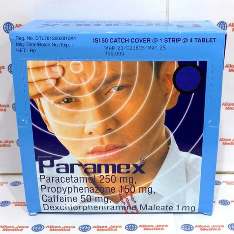 Jual Paramex box isi 50 strip | Shopee Indonesia