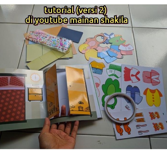Jual Super Stock Mainan Viral Paperduck Bebek House Edukasi Anak Kecil ...