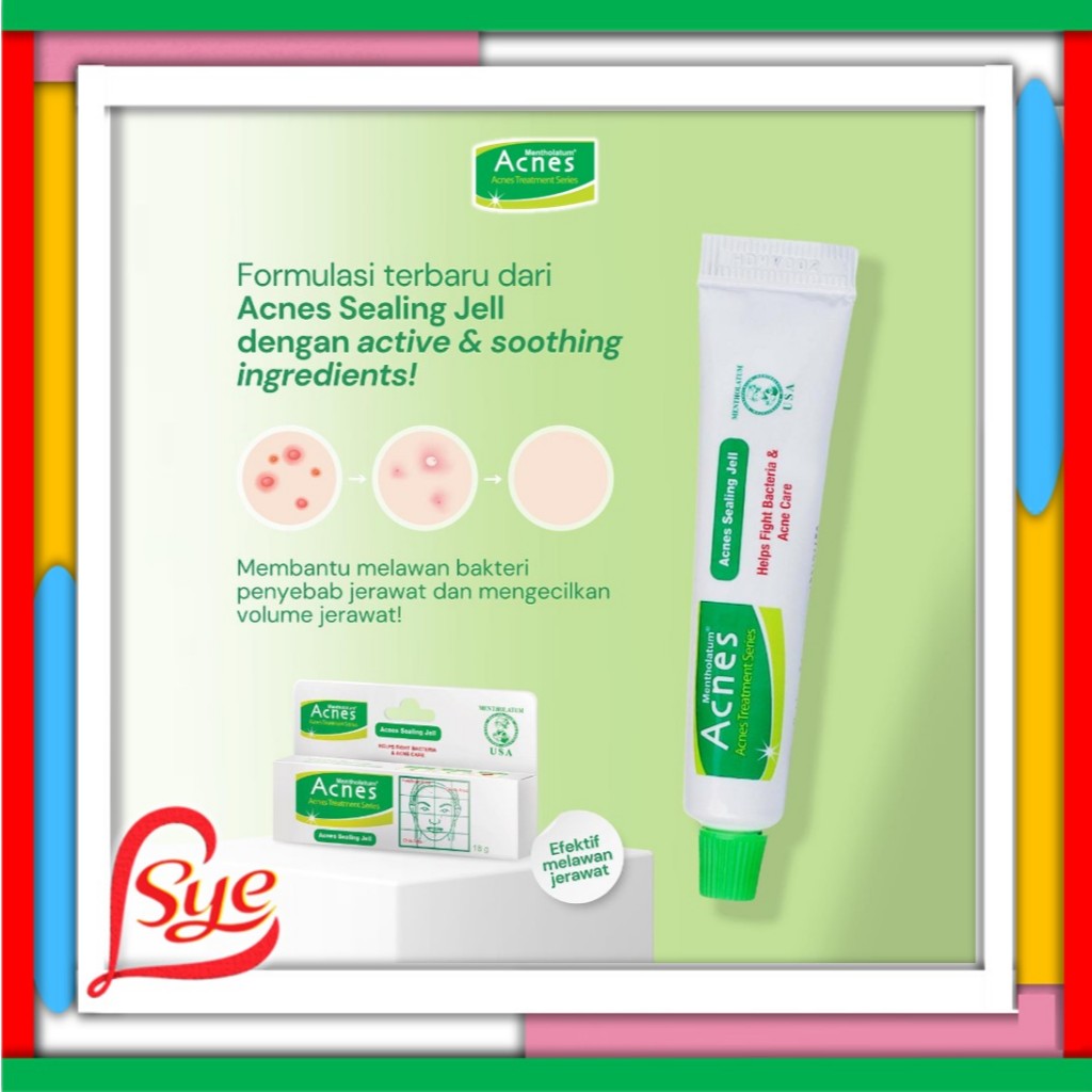 Jual Acnes Sealing Jell 9gr & 18gr - Obat Totol Jerawat Transparan ...