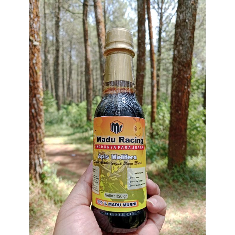 Jual MADU RACING. APIS MELIFERA AKASIA. NETTO 320 GRAM DENGAN KEMASAN ...