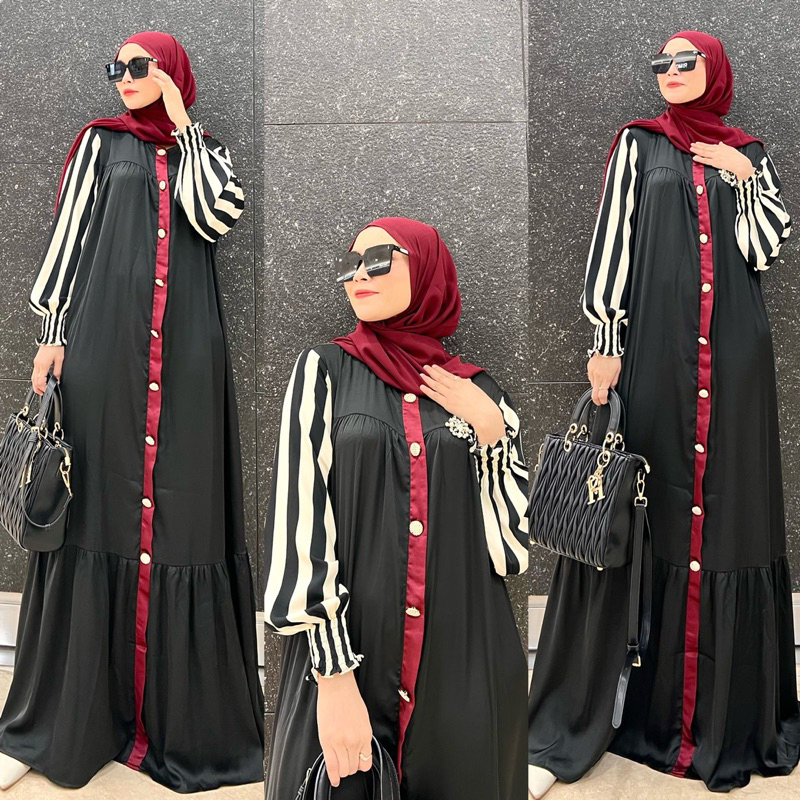 Jual ZANITA DRESS bisa dipakai formil dan non formil ( ORIGINAL) set ...