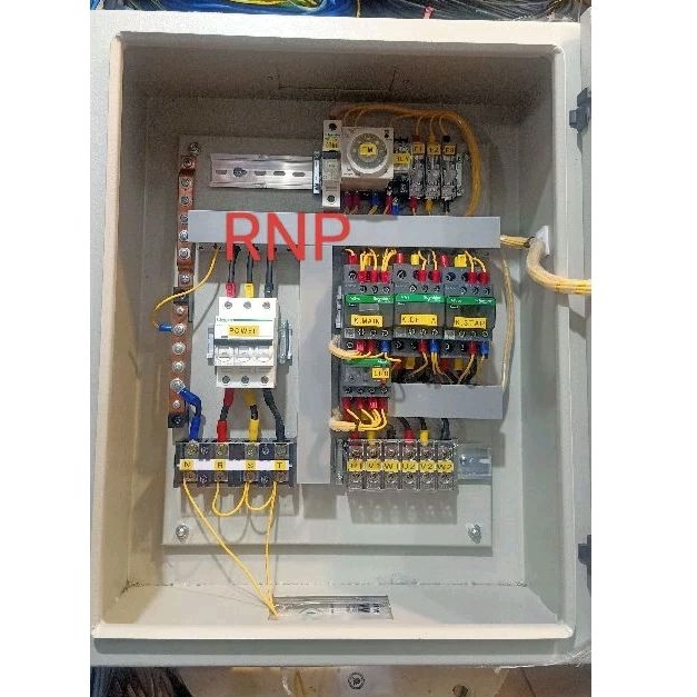 Jual panel star delta 3 phase 15kw box indoor 40x50 komplit | Shopee Indonesia