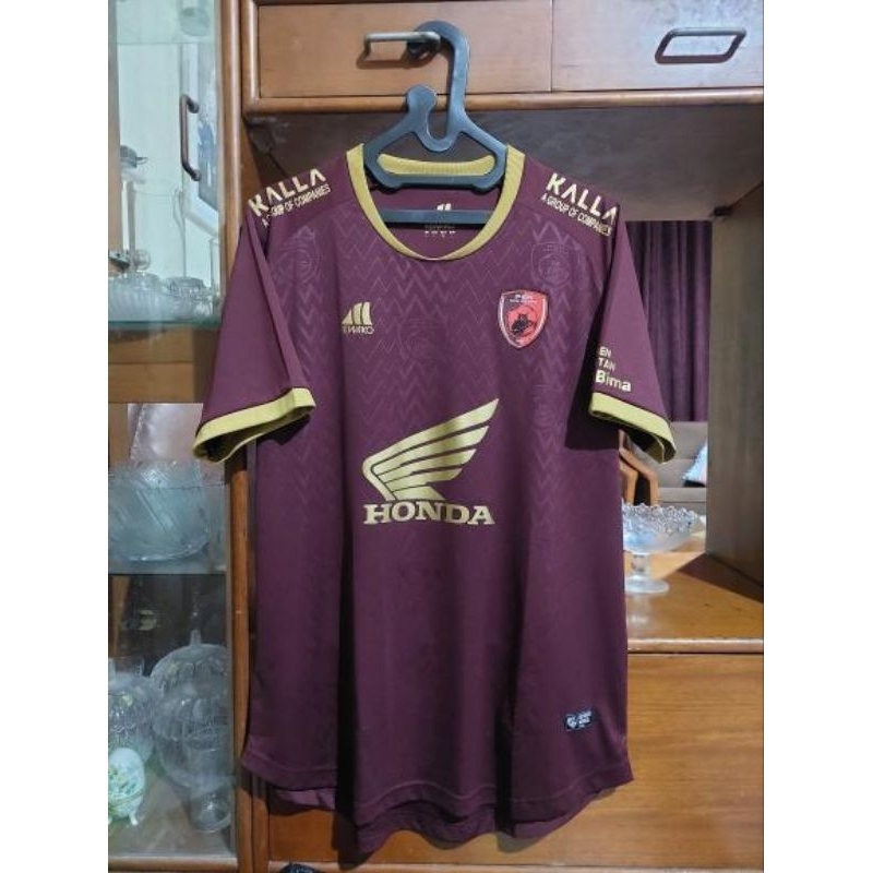 Jual JERSEY PSM ORI PLAYER ISSUE + NAMESET PLUIM | Shopee Indonesia
