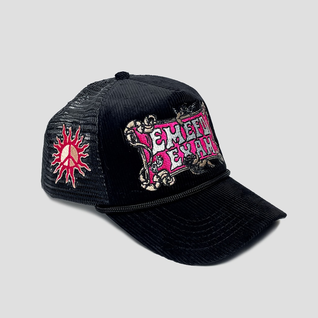 Jual EMEFDI TRUCKER HAT Code CUPIDAW BLACK - TOPI CORDUROY | Shopee ...