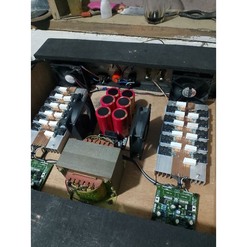 Jual promo-power-10amper besar-power-amplifier-power-satu-set-lengkap ...