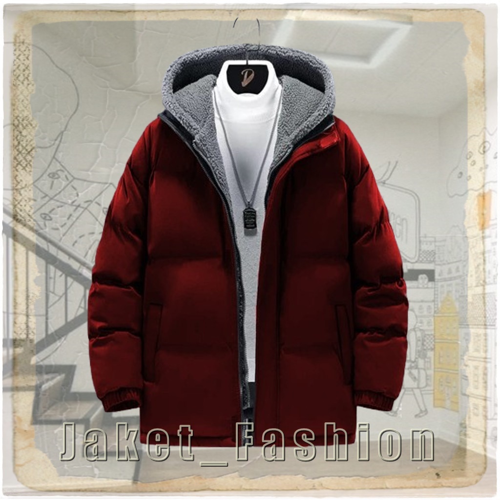 Jual Jaket Fashion || jacket jeket tebal musim dingin winter parasut ...