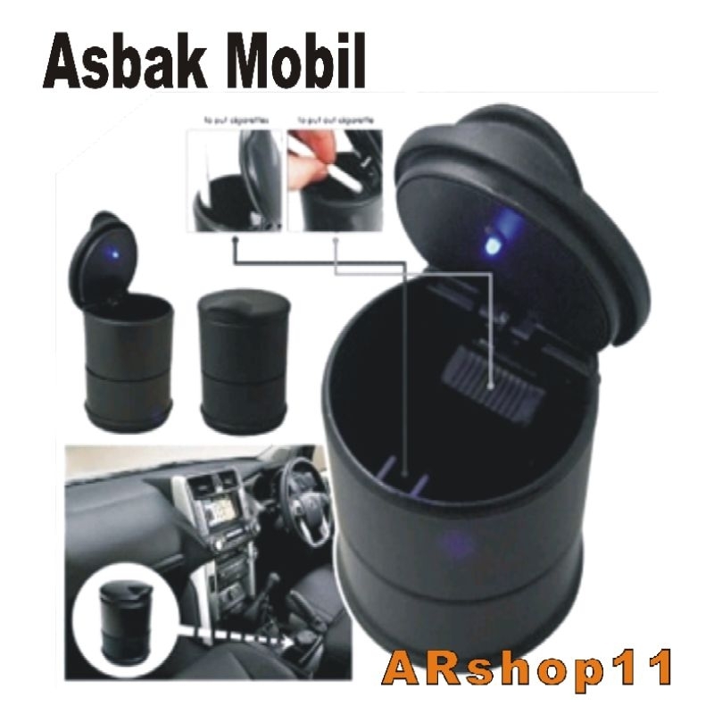 Jual Asbak Mobil , Asbak Berlampu + Bertutup | Shopee Indonesia