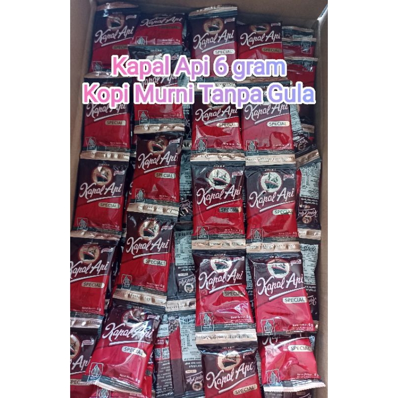 Jual 1 Renteng / 10 Pcs Kopi Kapal Api Spesial | Shopee Indonesia