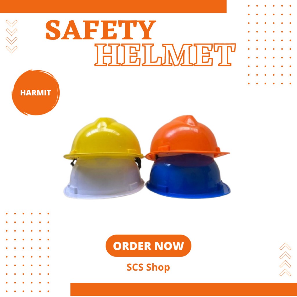 Jual HARMIT Helm Safety Proyek (Include Inner, Ring) Helm Proyek ...