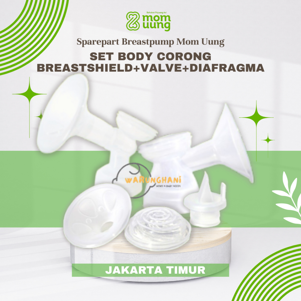 Jual MOM UUNG Sparepart Body Corong Breastpump Portable | Valve ...